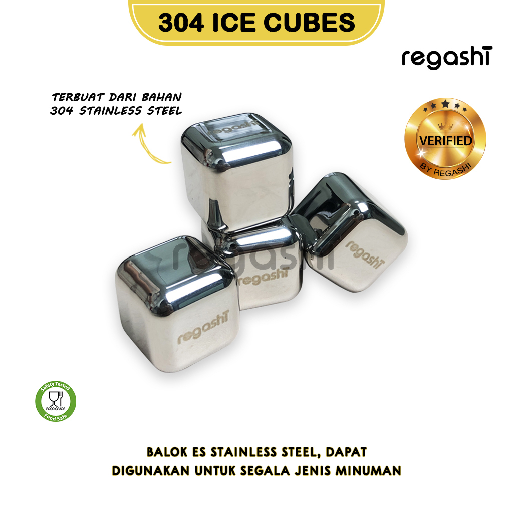 Jual Es Batu Stainless Steel | Alat Pendingin Minuman | SUS304 Ice ...