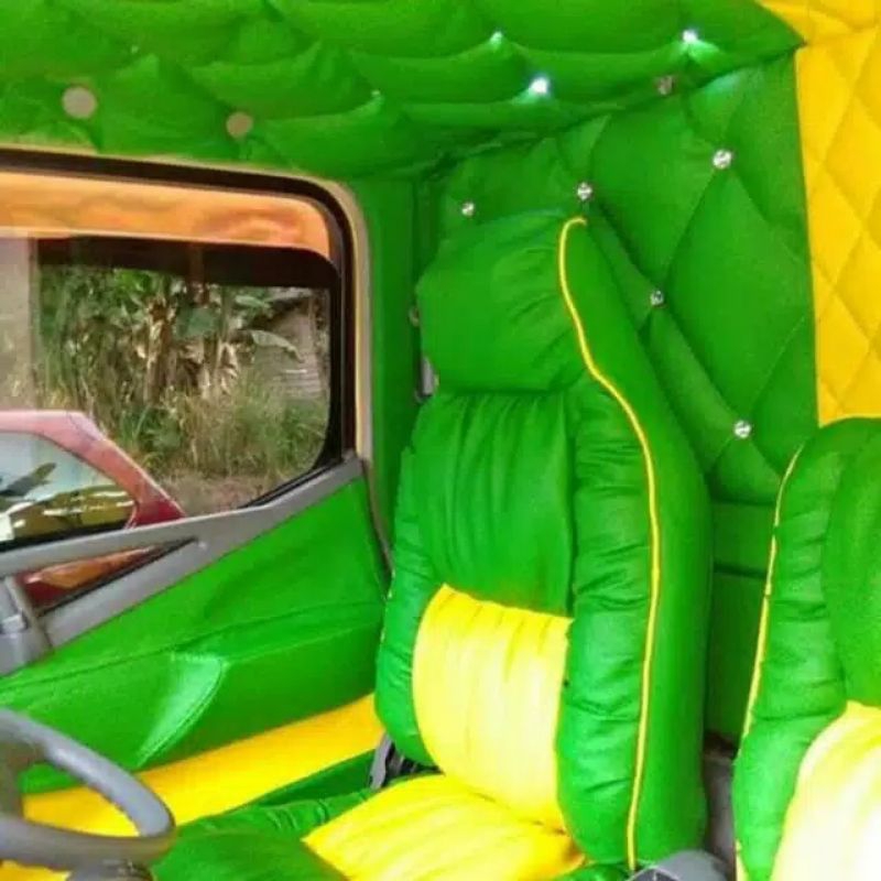 Jual sarung cover jok mobil truk sofa canter ragsa hno dutro elf macan ...