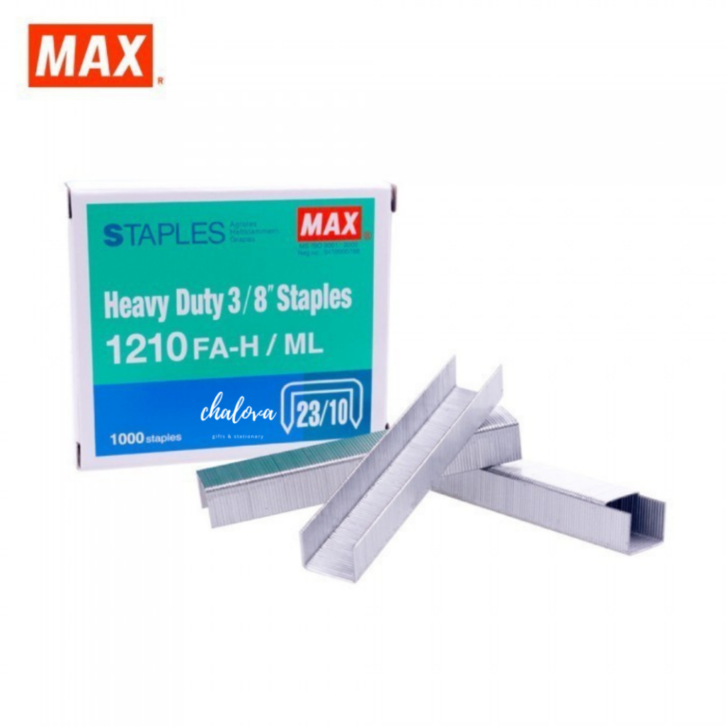 Jual [PCS] ISI STAPLER NO 1210 MAX / ISI STAPLES NO 1210 / ISI JEPRETAN ...