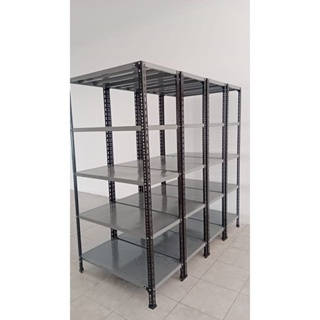 Jual rak besi siku lubang serbaguna bisa bongkar pasang P 100 40 200 ...