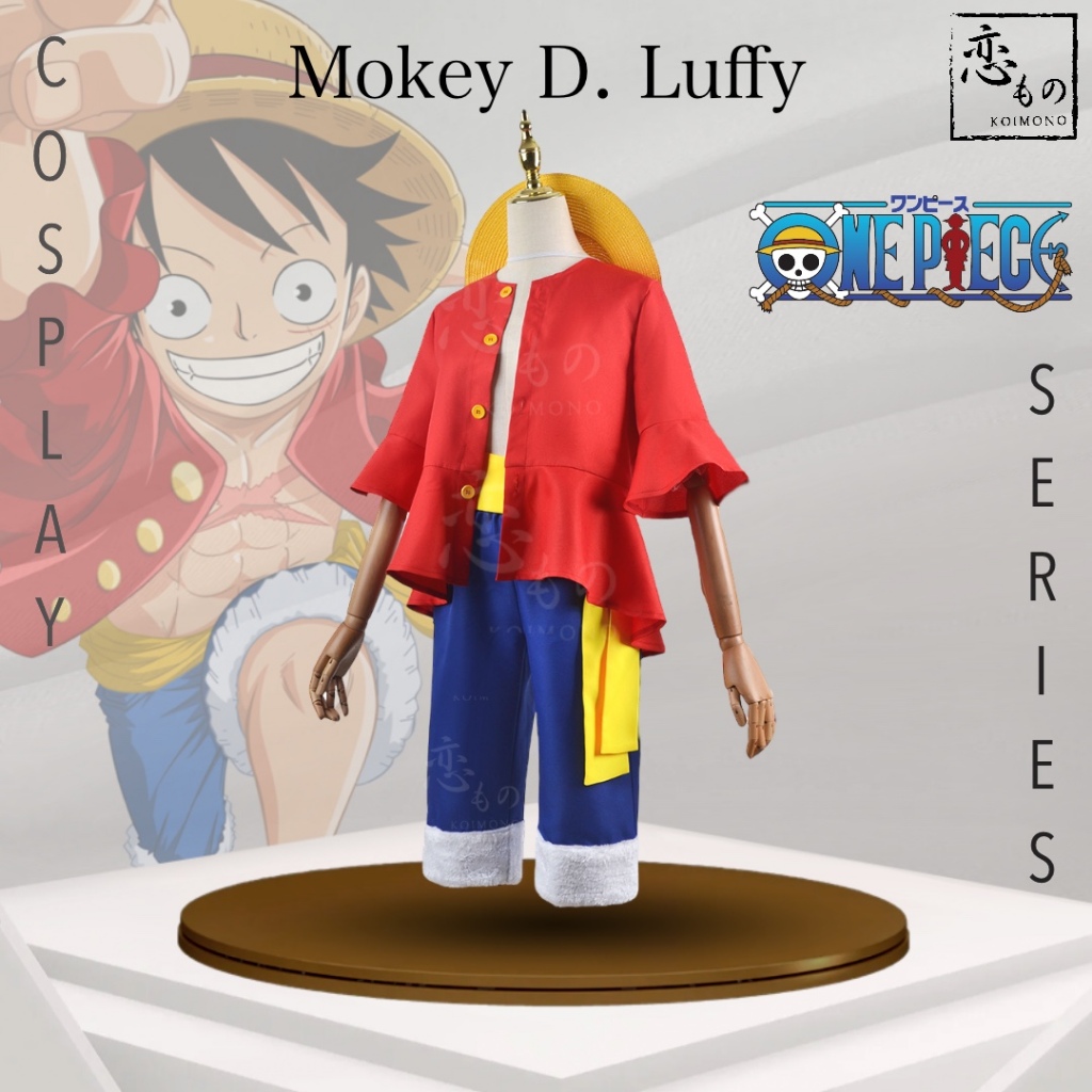 Jual 【Ready Stock】KOIMONO Monkey D. Luffy One Piece Default Costume ...