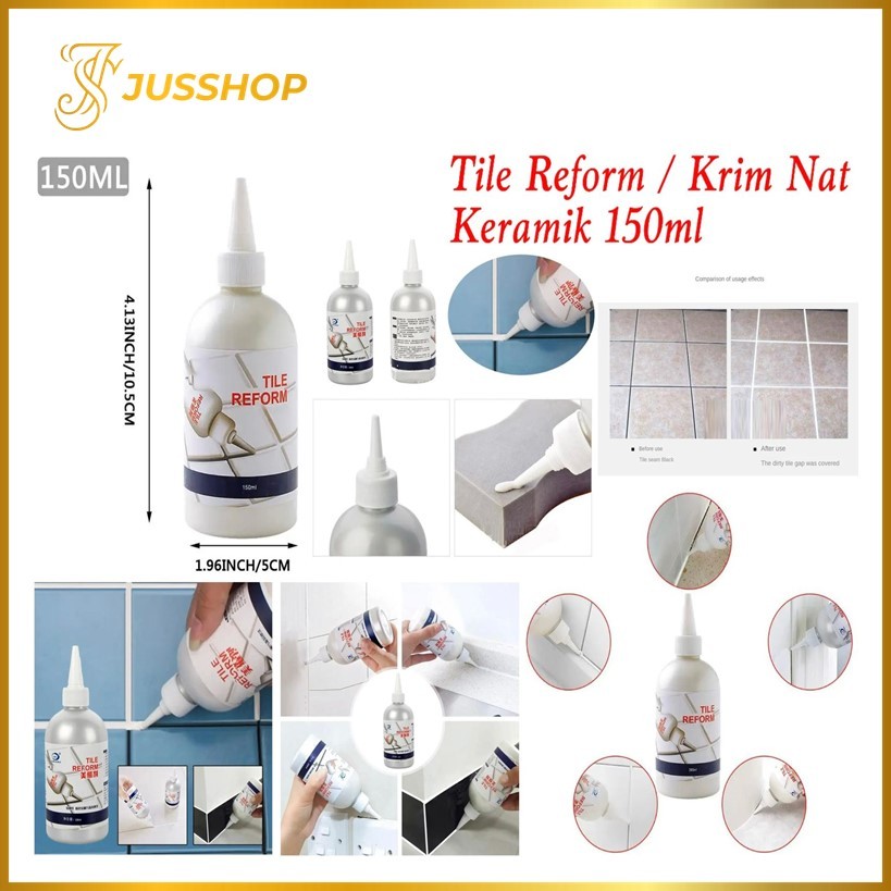 Jual Krim Nat Keramik 150ml Tile Reform Waterproof Krim Pengisi Celah ...