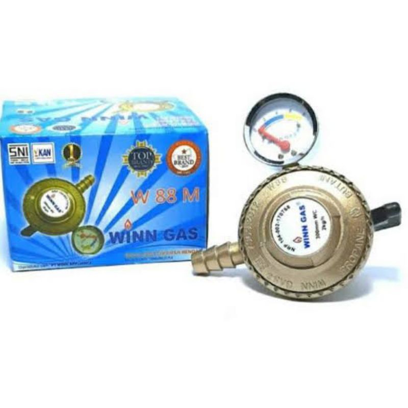 Jual Regulator Gas Win W88 & W 193M / Kepala Regulator Gas tekanan ...
