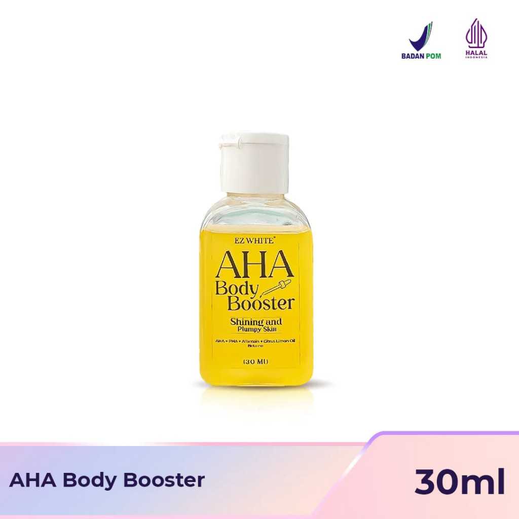 Jual EZ White AHA Body Booster Shining and Plumpy Skin 30ml | Shopee ...