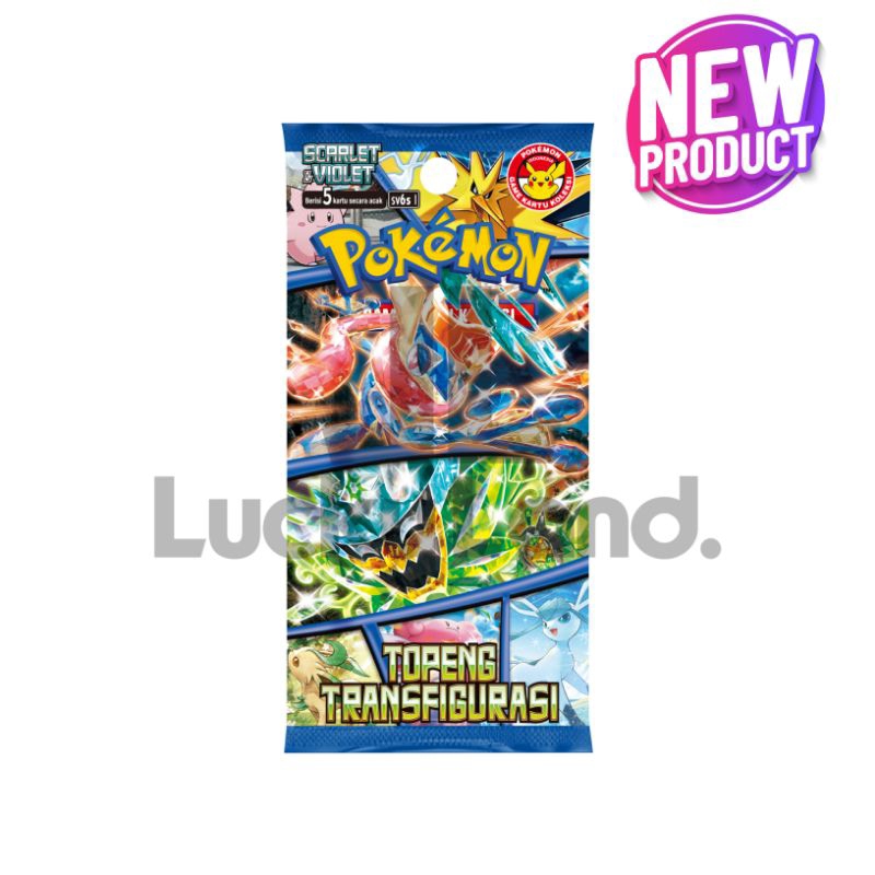 Jual Kartu Pokemon booster pack Topeng Transfigurasi Indonesia | Shopee Indonesia