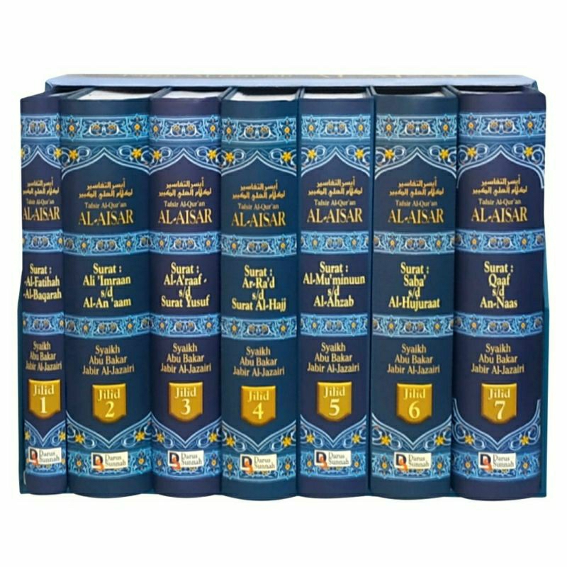 Jual Tafsir Al-Quran Tafsir Al-Aisar 7 Jilid Lengkap 30 Juz ORIGINAL Penerbit Darus Sunnah ...