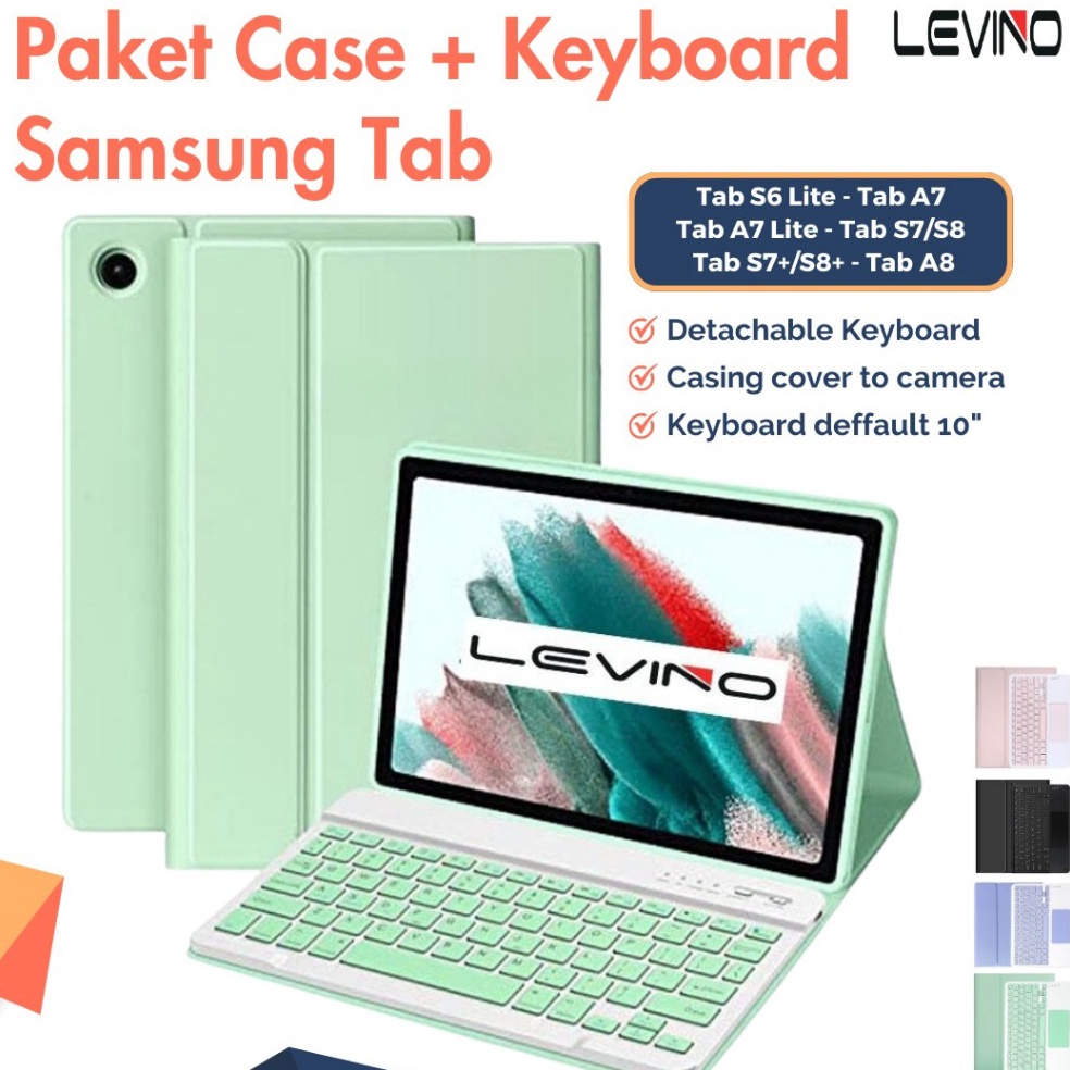 Jual KODE W1P7 Magnetic Case Keyboard Wireless Magic Keyboard For ...