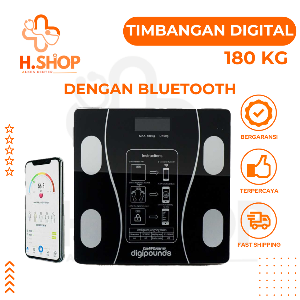 Jual Timbangan BB Digital Dewasa / Timbangan BB Dewasa / Timbangan ...