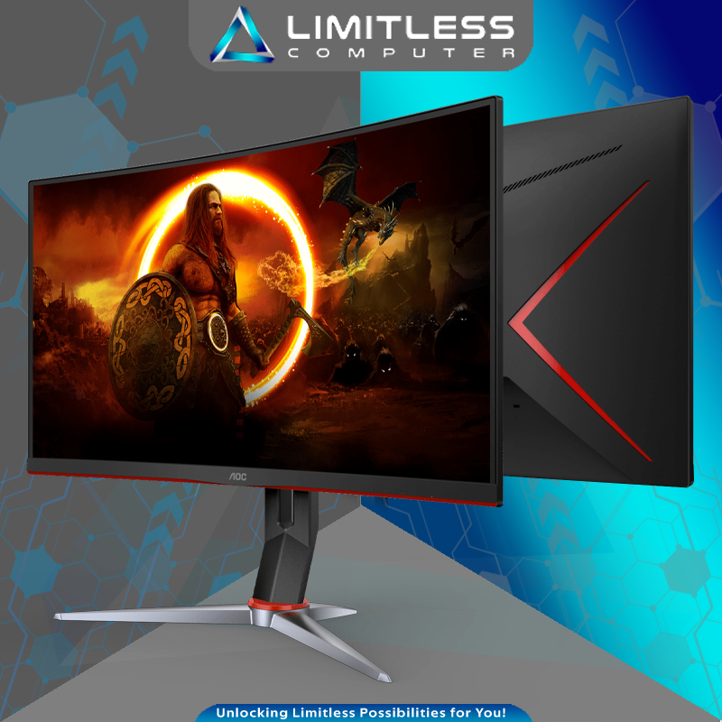 Jual AOC C24G2 165Hz 24 Inch 120% sRGB FHD VA HDMI DP Curved Monitor ...