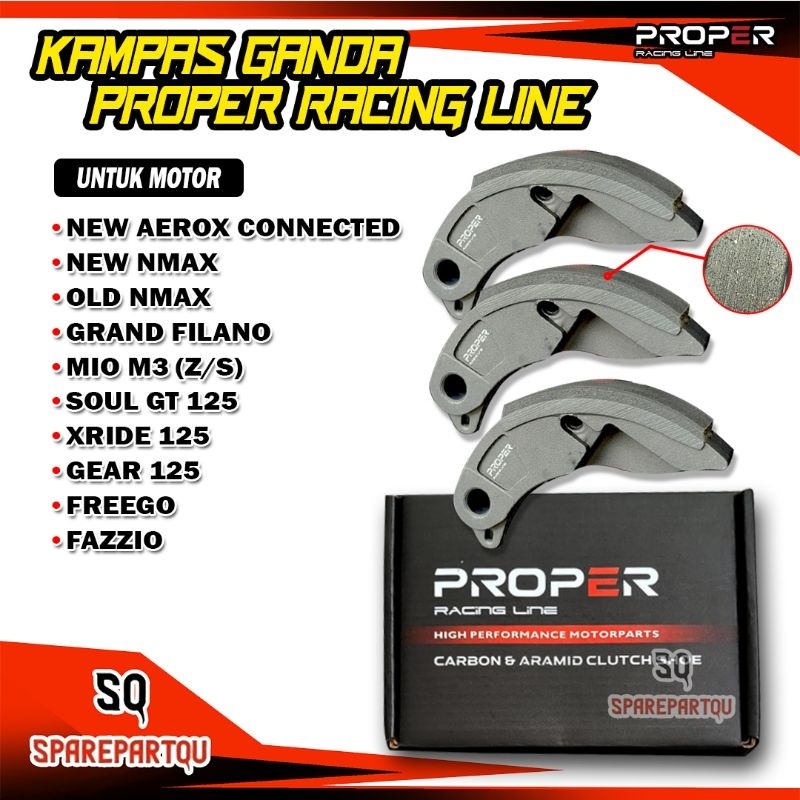 Jual Kampas Ganda Nmax Aerox Lexi Fazzio Mio M3 S Z Fino Soulgt Xride 125 Freego Mio Gear Proper ...