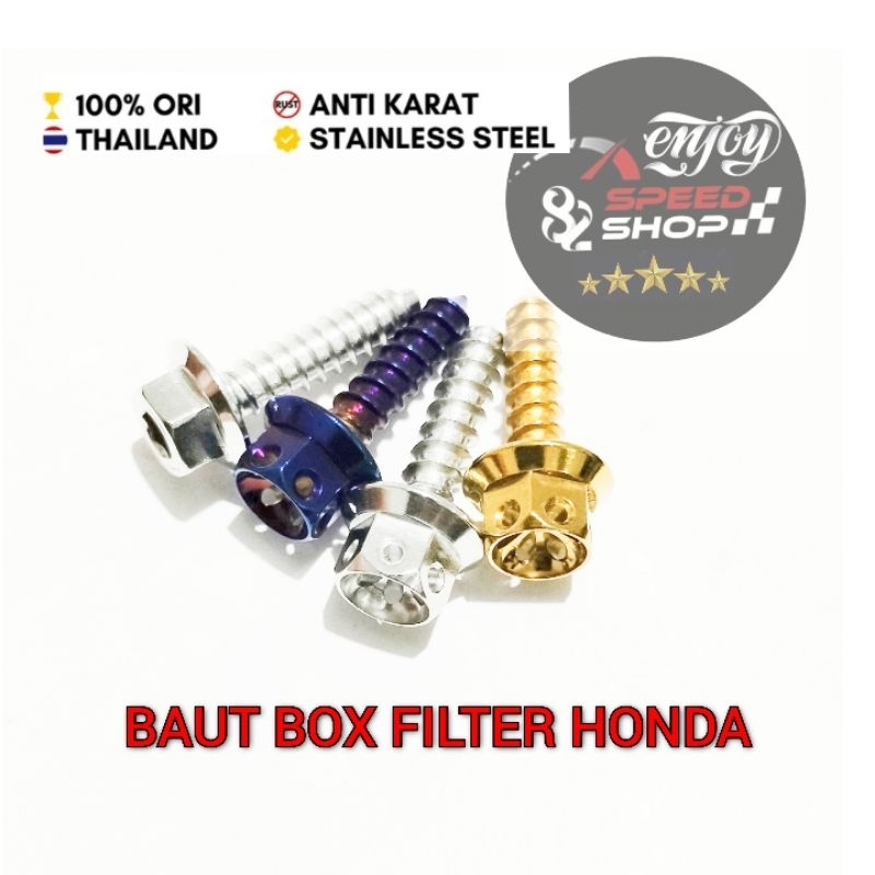 Jual Baut box filter honda beat scopy vario genio pcx adv forza harga ...