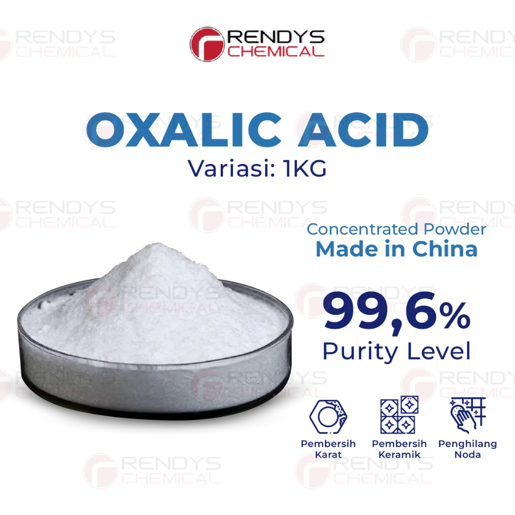 Jual OXALIC / OXALIC ACID /Osasir / Oksalat PEMBERSIH KERAK - 1 KG ...