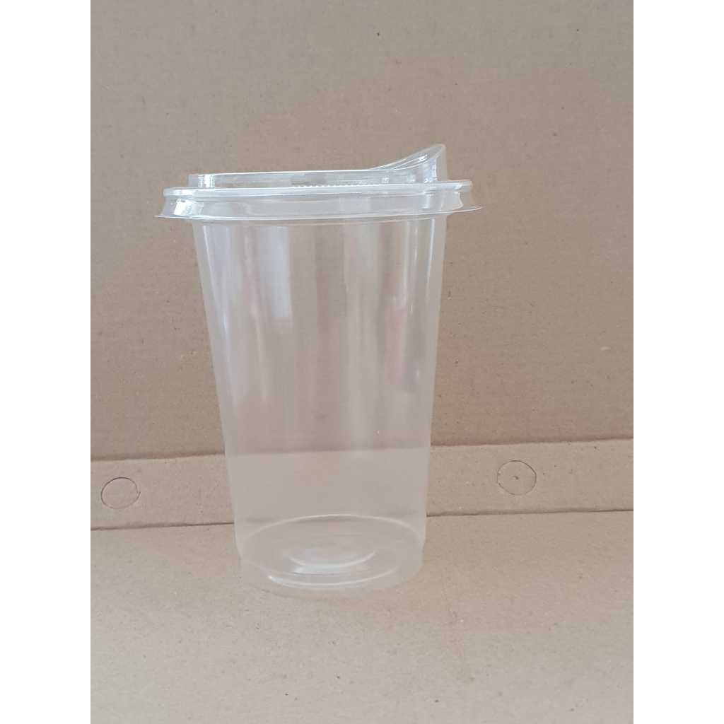 Jual CUP PP 14 OZ STARINDO 7GRAM WITH TUTUP STRAWLESS (DIJUAL PER 50PCS ...