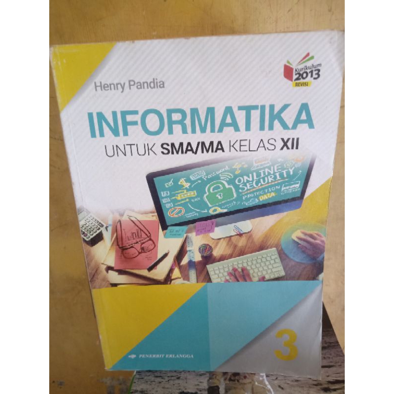 Jual informatika kelas 12 / 3 sma erlangga kurikulum 2013 revisi ...