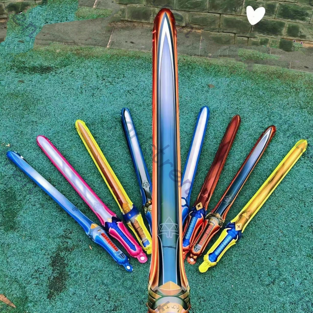 Jual mainan balon pedang/ foil pedang pedangan anak cowok | Shopee ...