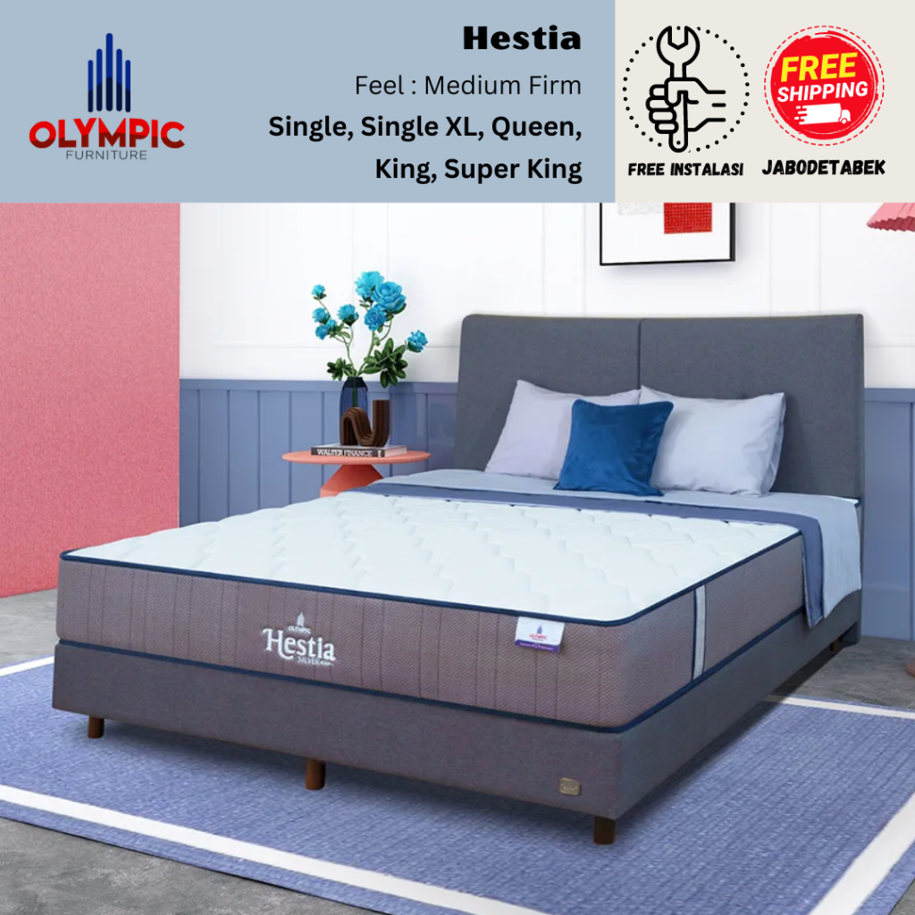 Jual Kasur Springbed Matrass - Olympic HESTIA - Silver Series - Alas ...