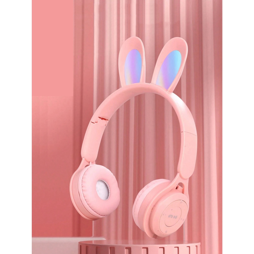 Jual RG HEADPHONE BLUETOOTH Y08R Rabbit Ear Led Light Rgb Hifi Stereo ...