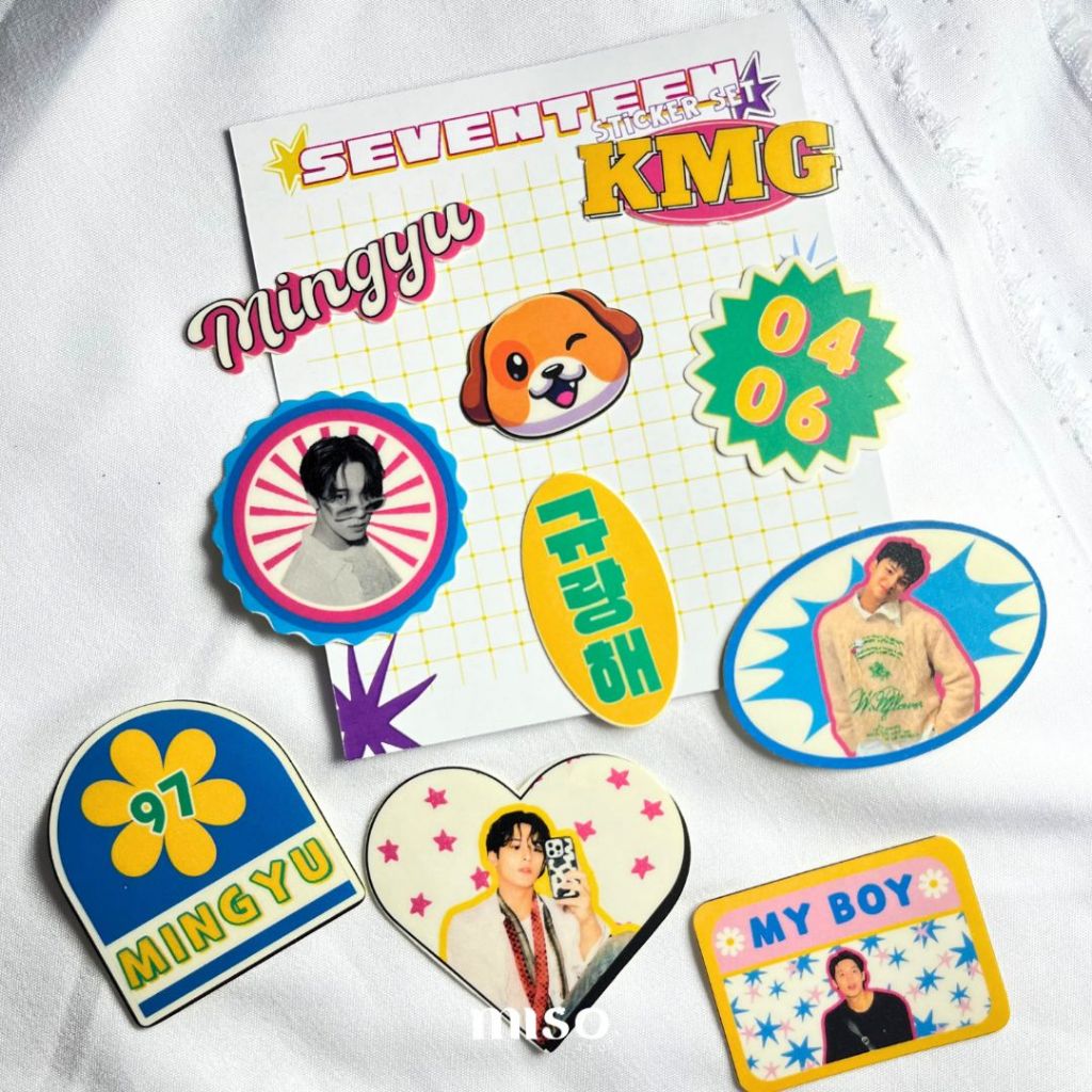 Jual Seventeen Sticker Packs / Seventeen Members Sticker / Sticker Set ...