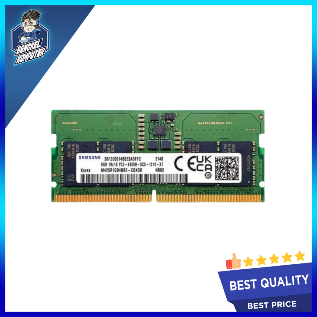 Jual RAM LAPTOP/SODIMM SAMSUNG 8GB DDR5 4800MHZ | Shopee Indonesia
