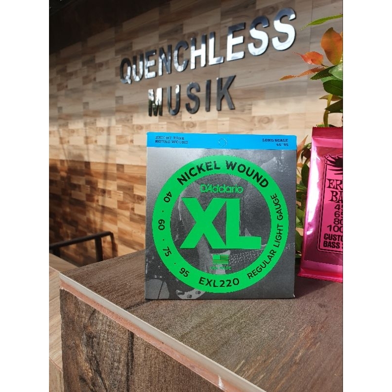 Jual Senar Bass elektrik 4 string Daddario uk 40-95 ( 1 set ) | Shopee ...