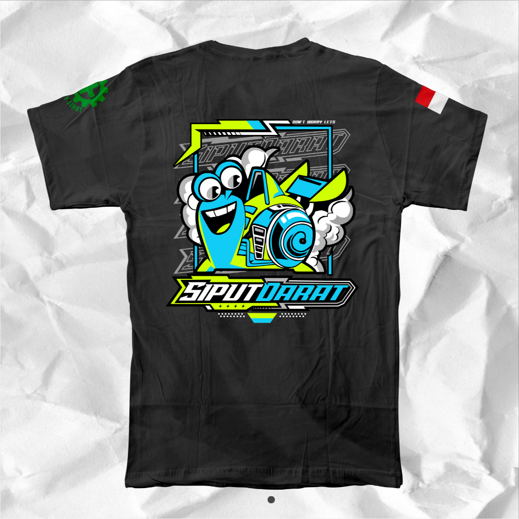 Jual Kaos Racing siput darat combad 24s premium | Shopee Indonesia