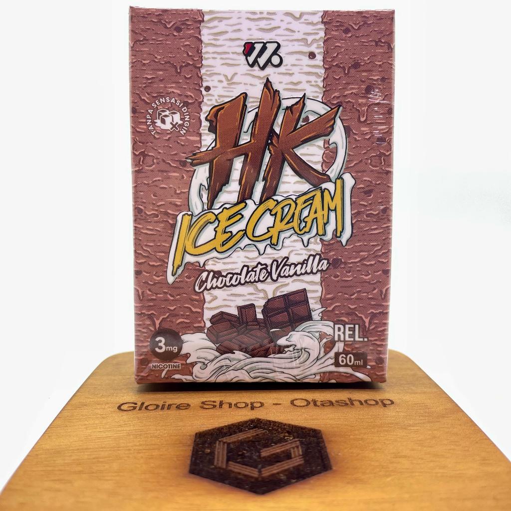 Jual HK Ice Cream CHOCOLATE Vanilla 60ML by Wise Liquid Vape IceCream ...