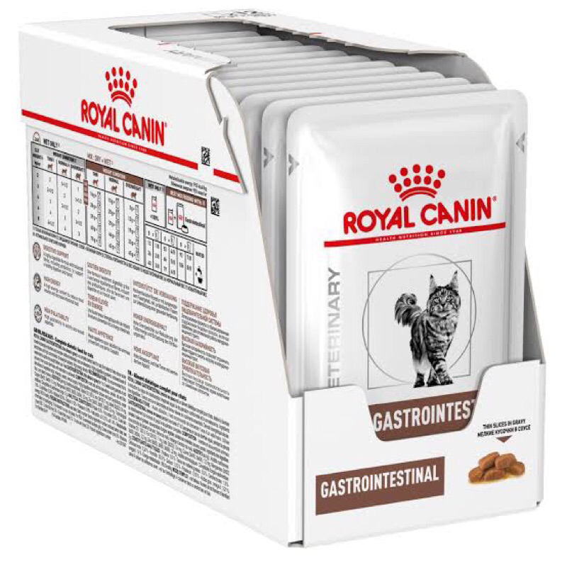 Jual Royal Canin GastroIntestinal cat saset rc gastro wet food | Shopee ...