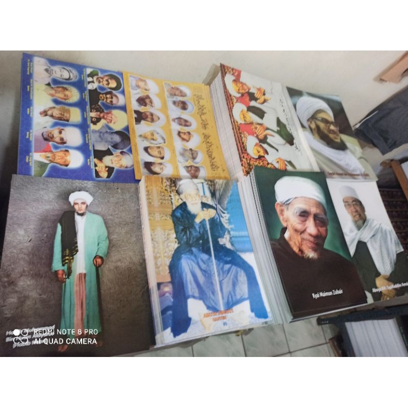 Jual Paket 10 lembar POSTER HABIB / POSTER HABAIB /POSTER ULAMA ukuran ...