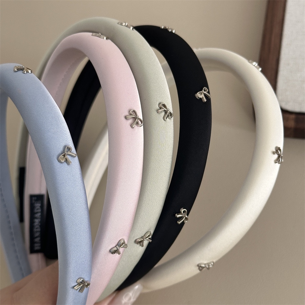 Jual Town Shell - Monkichi Little Ribbon Korean Head Band / Bando Korea ...