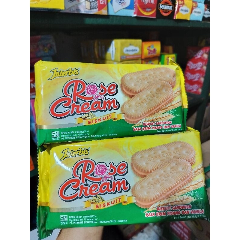 Jual Biskuit Interbis Rose Cream / Rose Chocolate / BonBon Biskuit ...