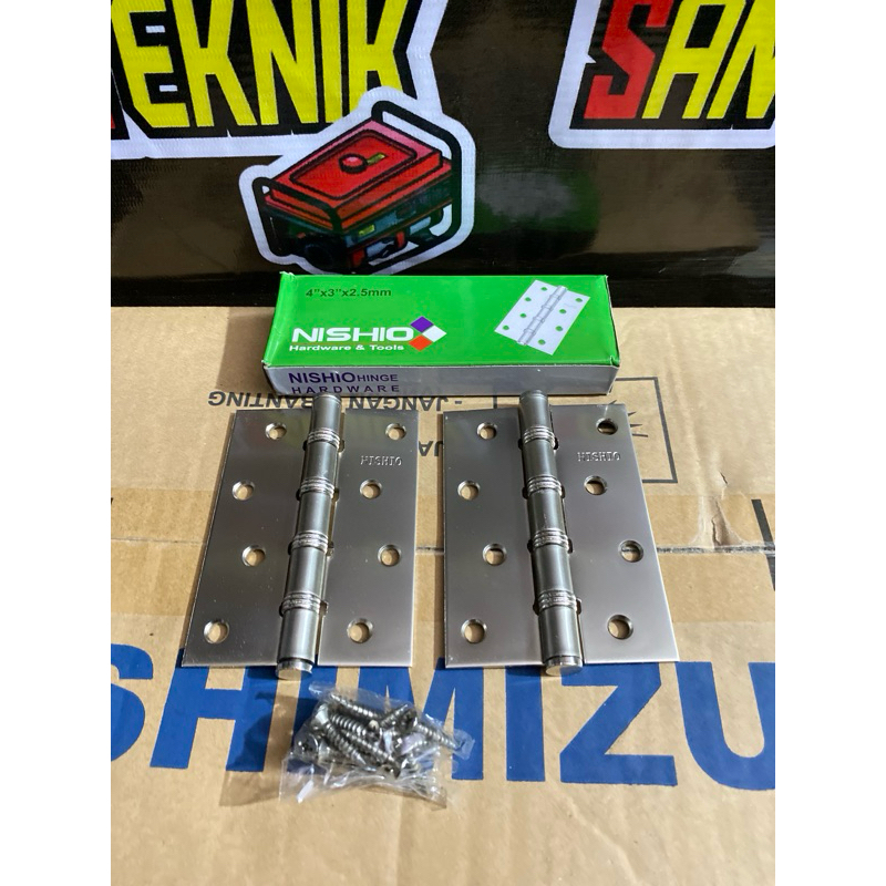 Jual Engsel Tebal Pintu 4" Inch ARS NISHIO ALPHA | Shopee Indonesia