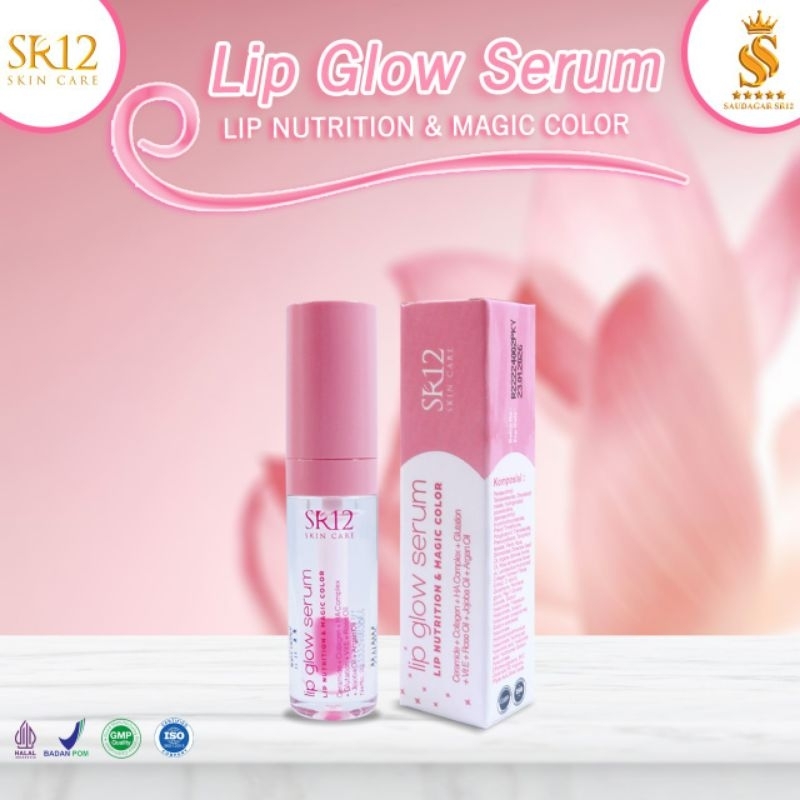 Jual LIP GLOW SERUM SR12 PENCERAH BIBIR ALAMI SERUM BIBIR BIBIR KERING BIBIR MENGHITAM PELEMBAB ...
