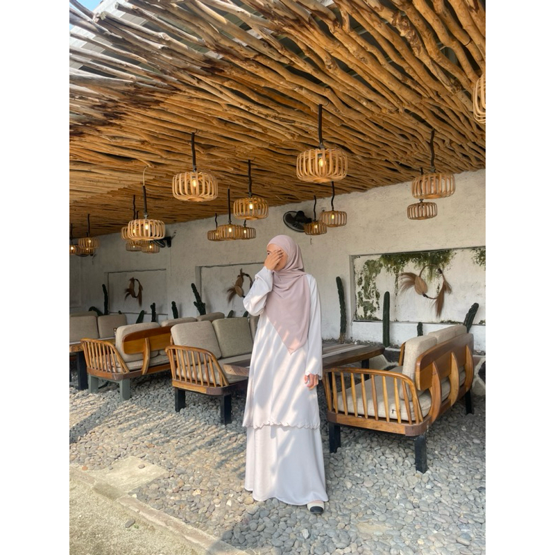 Jual Ariqah syari | Maura melayu | premium one set | pakaian wanita ...
