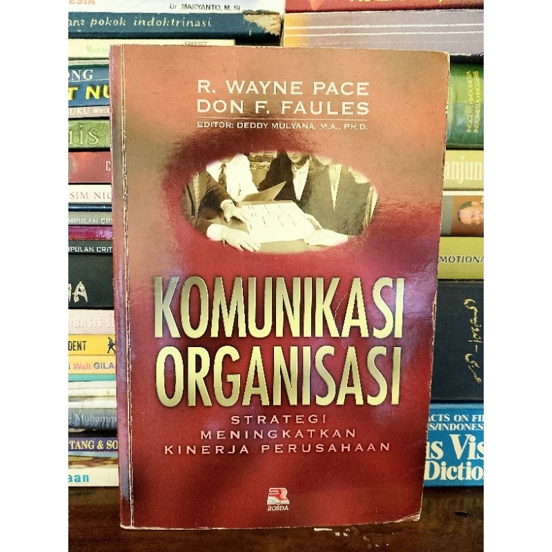 Jual BUKU KOMUNIKASI ORGANISASI BY WAYNE PACE (ORIGINAL) | Shopee Indonesia