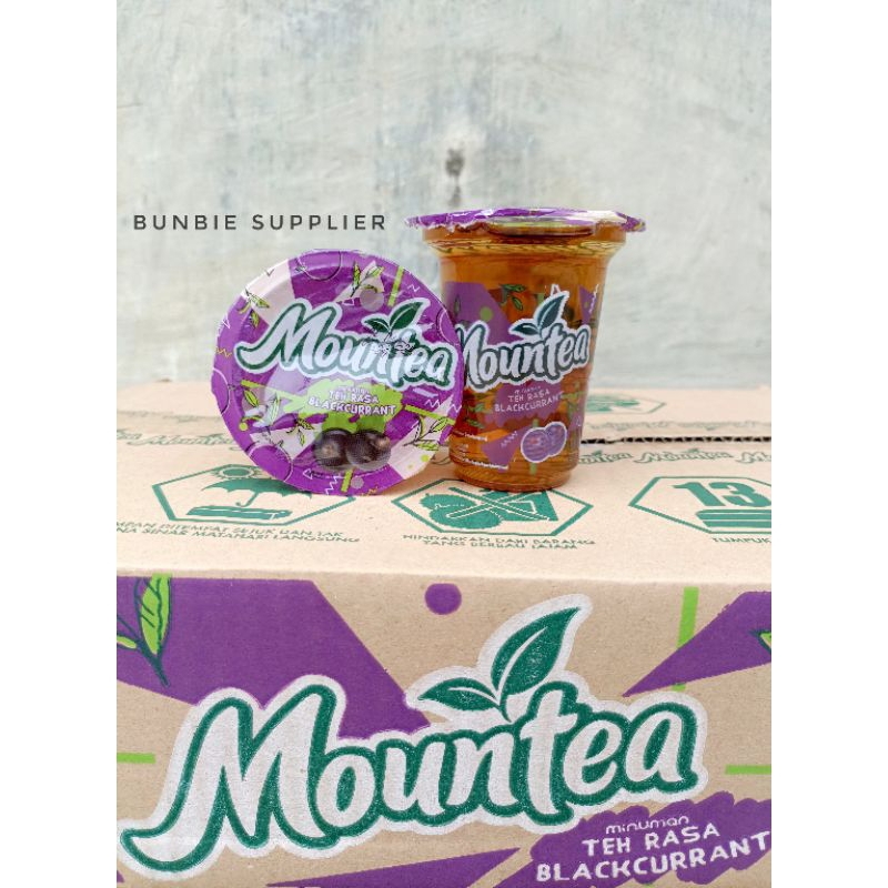 Jual Mountea Teh Rasa Blackcurrant Isi 24 Cup (KARTON) | Minuman Teh ...