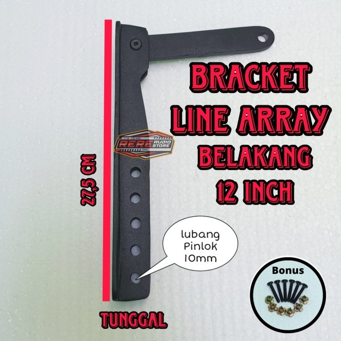 Jual Bracket BOX LINE ARRAY 12 inch (BELAKANG) / Breket 12" Gantung Bahan Diral | Shopee Indonesia