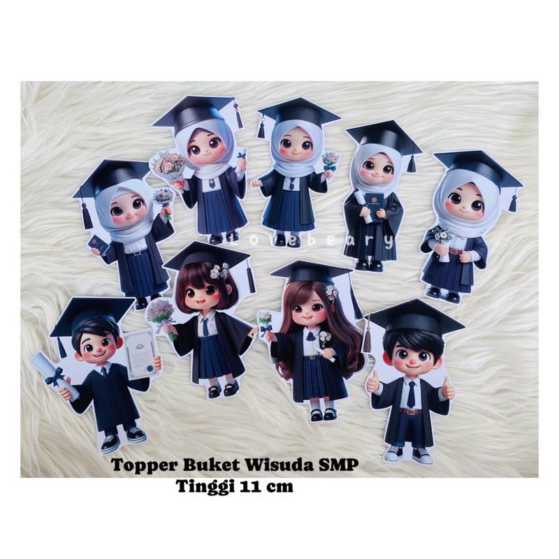 Jual Topper Buket Wisuda SMP | Shopee Indonesia