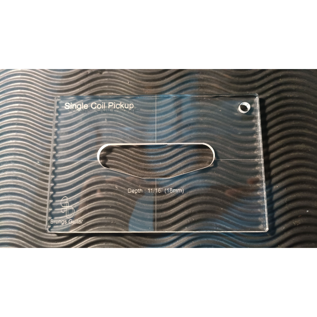 Jual Mal/Template Akrilik Cavity Pickup Single Coil Gitar | Shopee ...