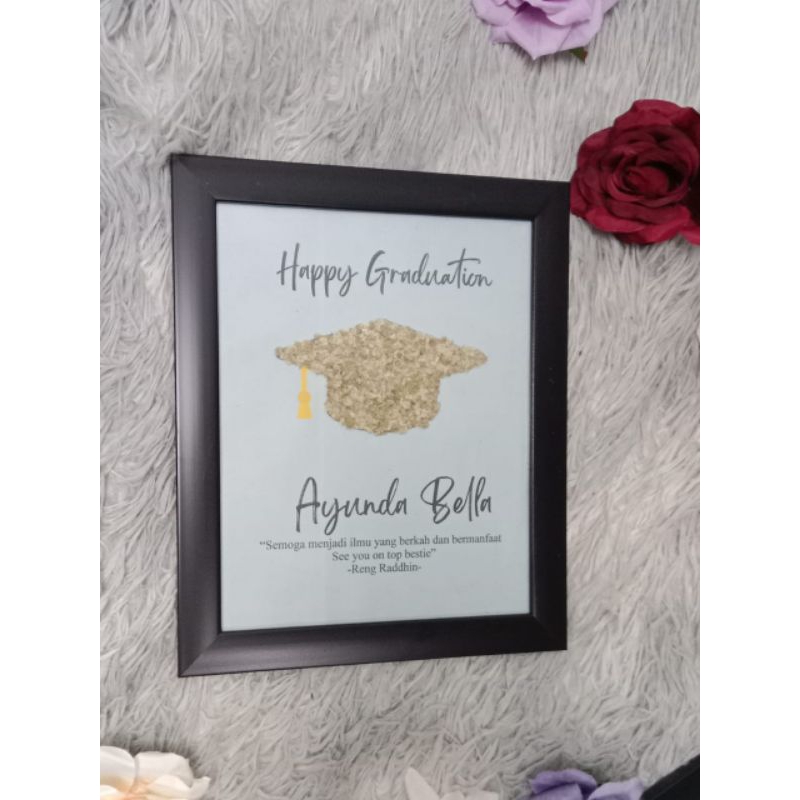Jual Kado wisuda atau frame untuk kado wisuda simple dan unik | Shopee ...