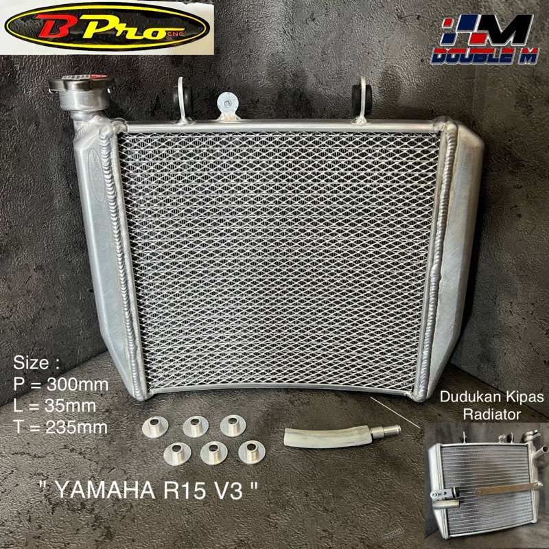 Jual Radiator Aluminium BPro Racing Ninja R SS RR CBR CB 150R GSX 150 R ...