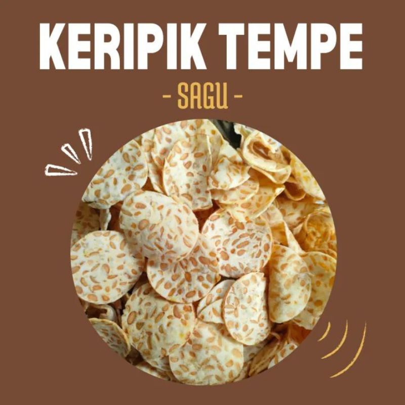 Jual Kripik tempe sagu crispy keripik renyah 100 gram | Shopee Indonesia