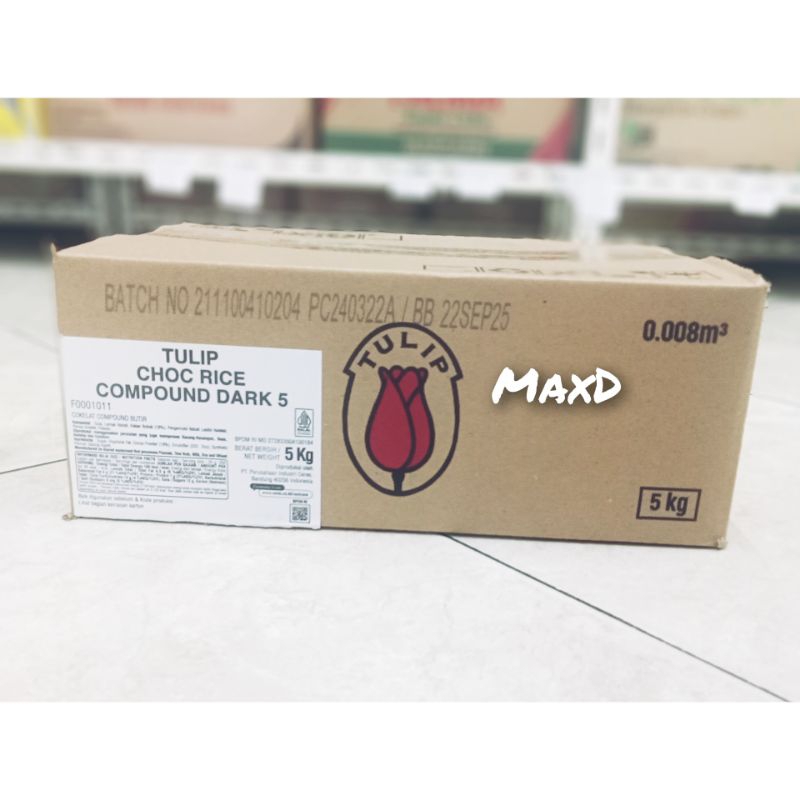 Jual Tulip Meses Cokelat Choc Rice 5 kg 1 Box | Shopee Indonesia