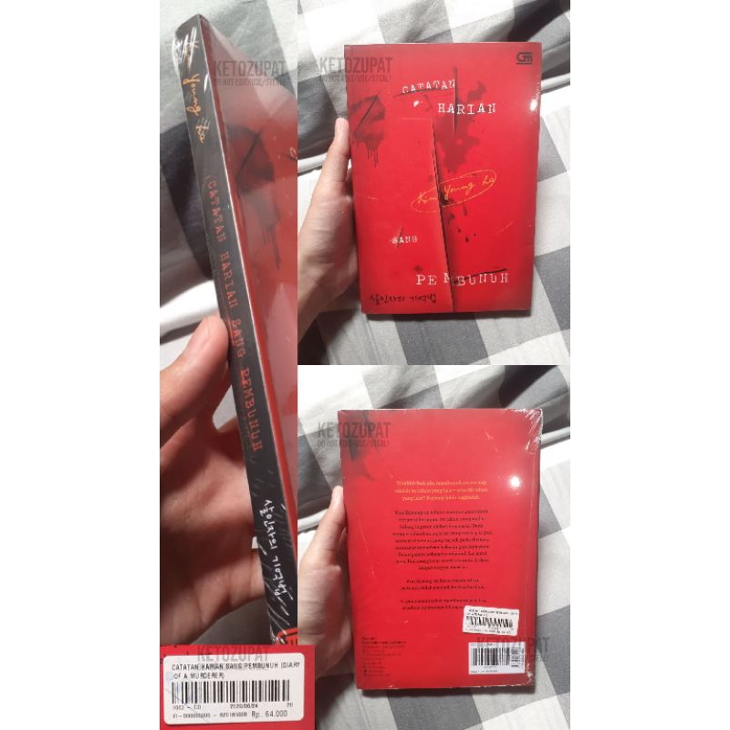 Jual Buku Novel Catatan Sang Pembunuh/Diary of a Murder - Kim Young Ha (Bahasa Indonesia ...