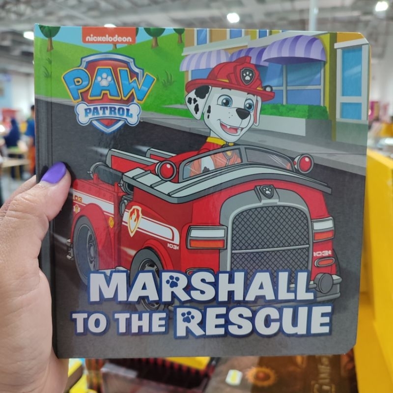 Jual BIG BAD WOLF BOOKS NICKELODEON PAW PATROL : MARSHALL TO THE RESCUE ...