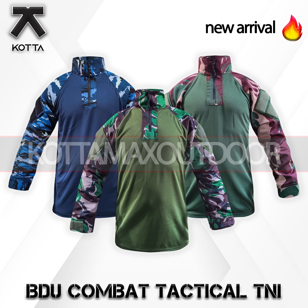 Jual BAJU KAOS BDU COMBAT SHIRT TACTICAL LORENG MALVINAS KOPASSUS SBP ...