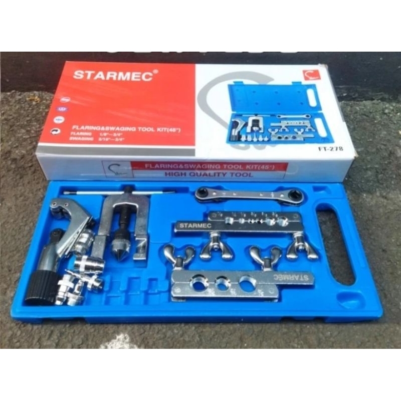 Jual Flaring Swaging Pipa Ac Alat Pemotong Alumunium Pipe Cutter Set ...