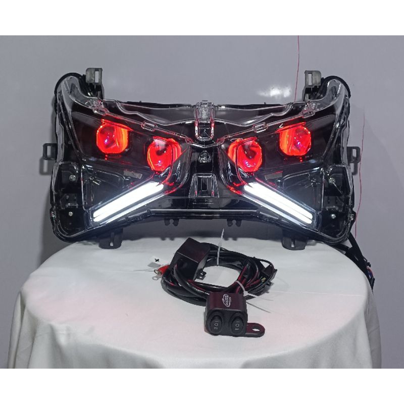 Jual LAMPU BILED XMAX NEW CONNECTED FULL SET LAMPU XMAX LAMPU BILED ...