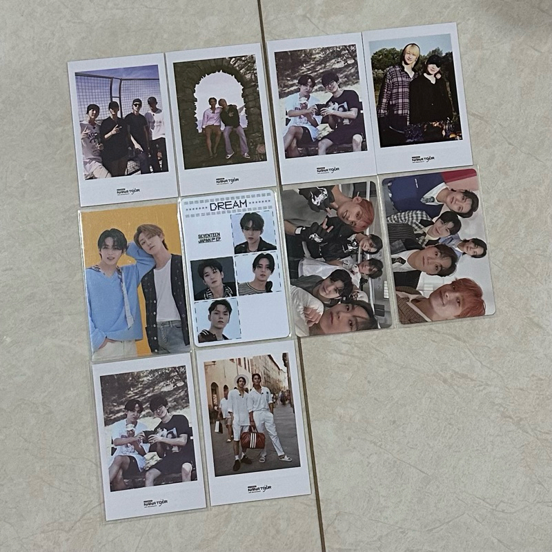 Jual [READY] PHOTOCARD TRADING CARD POLAROID SEVENTEEN (NANA TOUR MERCH ...