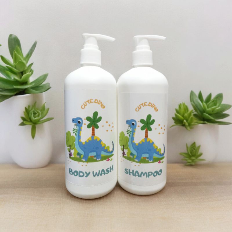 Jual Botol pump 500ml 250ml dino dinosaurus kartun disney refill isi ...
