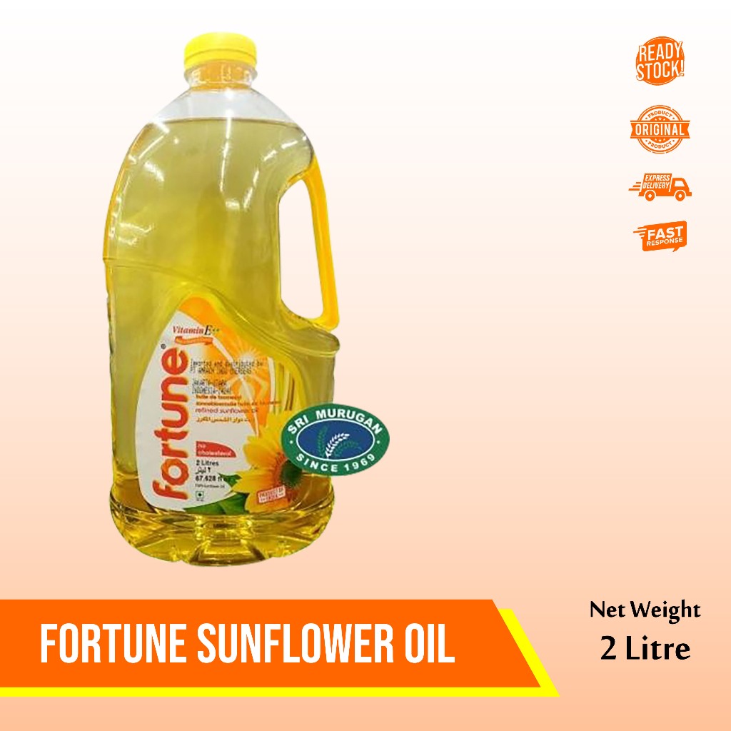 Jual FORTUNE SUNFLOWER OIL - 02 LIT | Shopee Indonesia